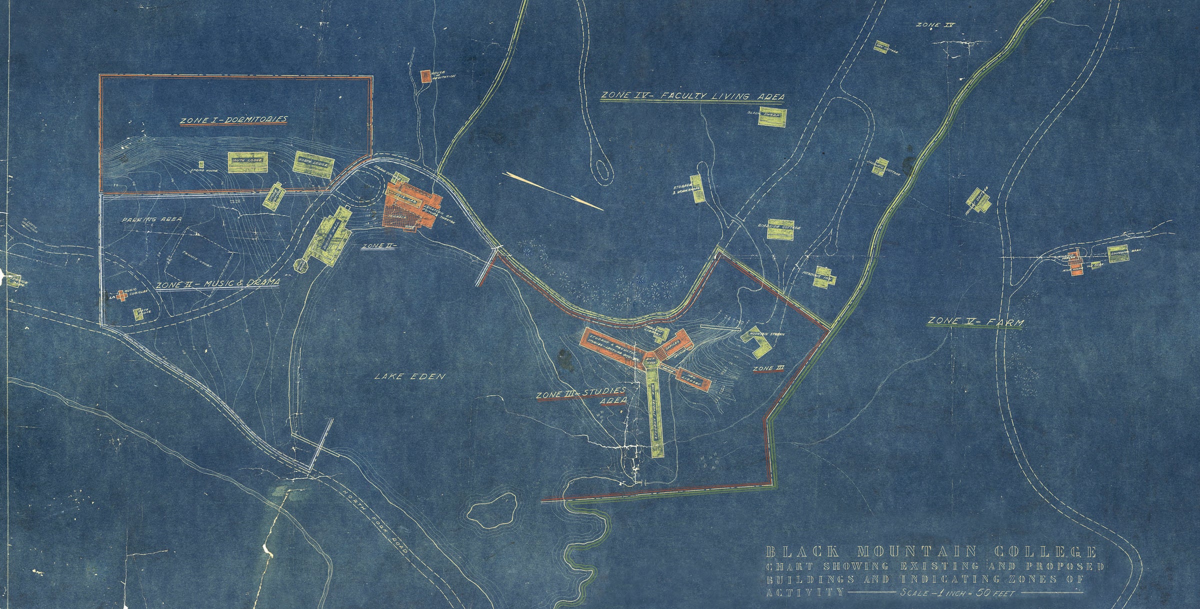 BMC Campus Blueprint - Campus Site Map Print | BMCM+AC Store